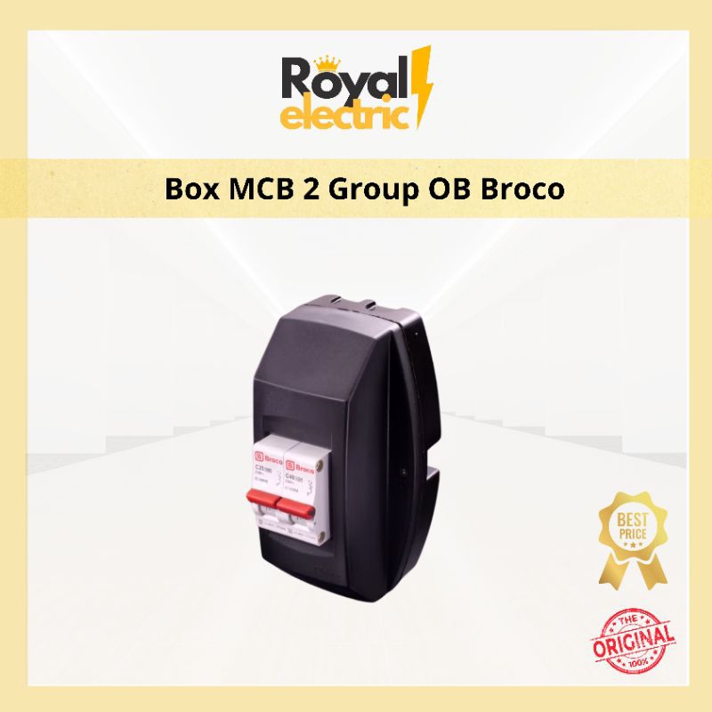 Jual Broco Electrical 17102 Box MCB 2 Group Outbow | Shopee Indonesia