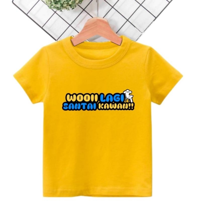 Jual kaos oblong anak anak/unisex.untuk anak usia(6 bulan-9 tahun) | Shopee Indonesia