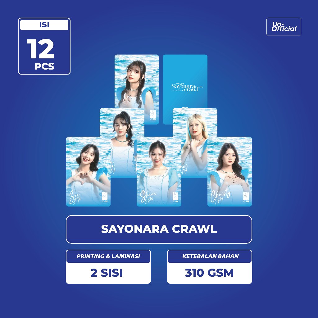Jual PHOTOCARD JKT48 - SAYONARA CRAWL | Shopee Indonesia