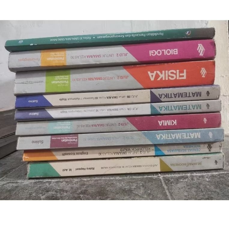 Jual BUKU PAKET SMA KELAS 11 ERLANGGA BIOLOGI FISIKA KIMIA MATEMATIKA SEJARAH BAHASA INDONESIA ...