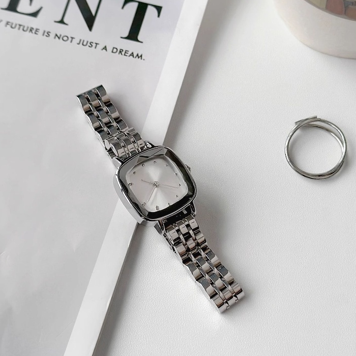 Jual DGC TW344 Jam tangan Wanita Rantai Stainless Steel Square Mode ...
