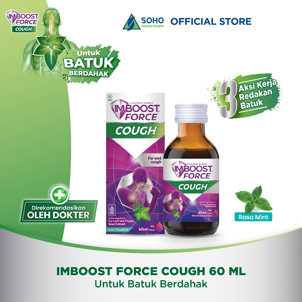 Jual Imboost Force Cough Adult Membantu Meredakan Batuk Berdahak - 60 ...