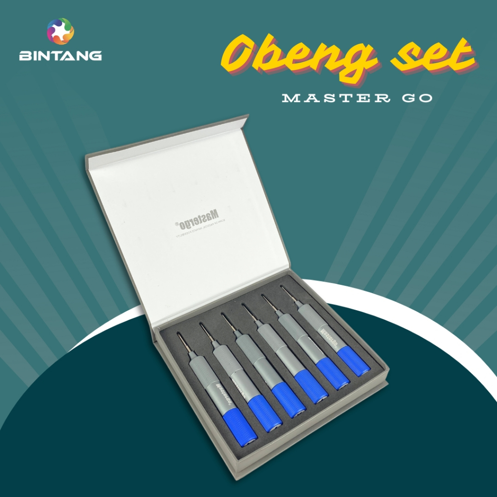 Jual PARTS TOOLS OBENG SET MASTER GO MG-WK1 | Shopee Indonesia