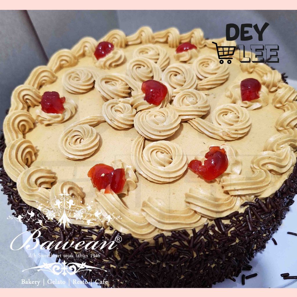 Jual BAWEAN SWEETHEART Mocca Taart Birthday Cake Kue Ulang Tahun ALL ...
