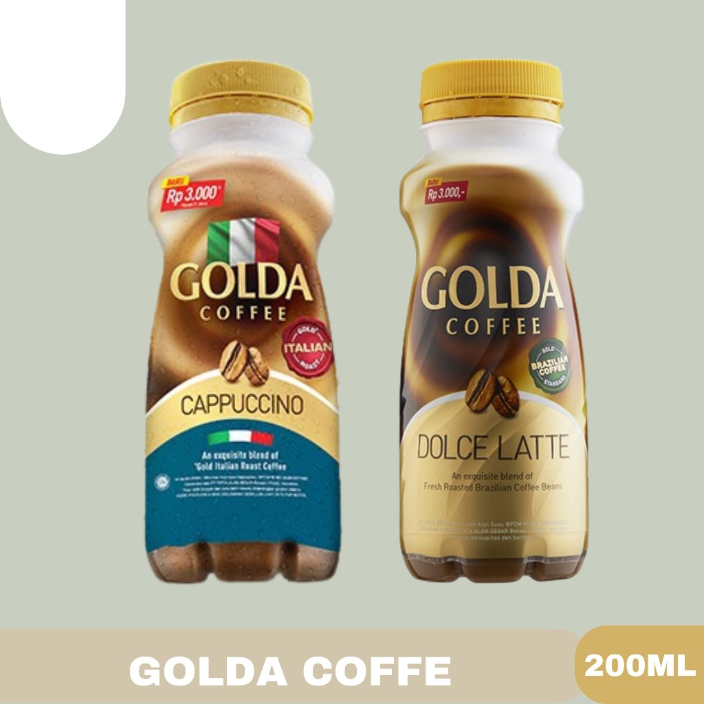 Jual GOLDA BOTOL 200ML PAK ( 12 BOTOL ) | Shopee Indonesia