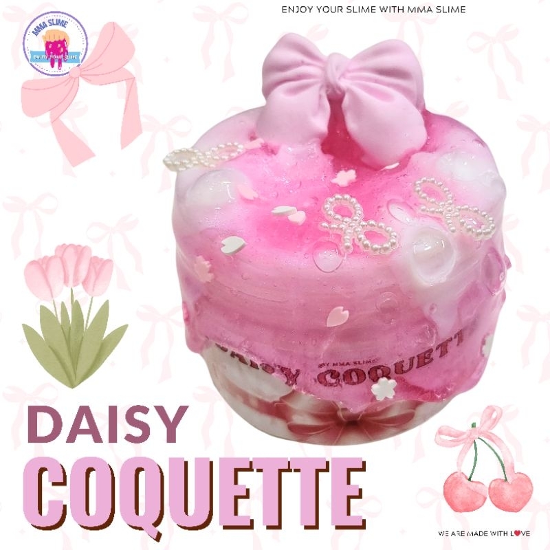 Jual MMA SLIME DAISY COQUETTE SLIME MURAH SLIME UNIK ALIME TANGSEL ...