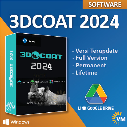 Jual 3D COAT 2024 FULL VERSION DIGITAL SCULPTING TEXTURING RETOPOLOGY PBR LIBRARY 3DCOAT WINDOWS ...