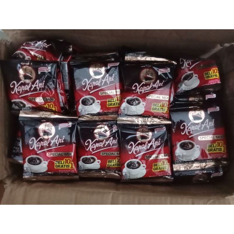Jual Kapal Api Special Mix Beli 10 Gratis 1 | Shopee Indonesia