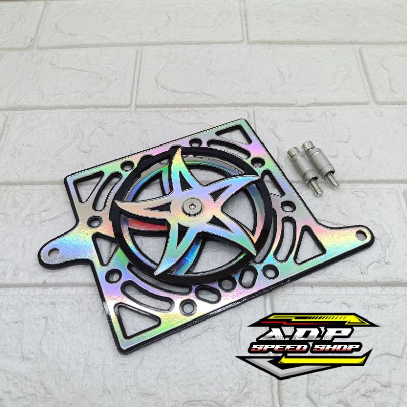 Jual Cover Tutup Radiator Pcx 160 Vario 160 Stylo 160 set spiner Miror ...