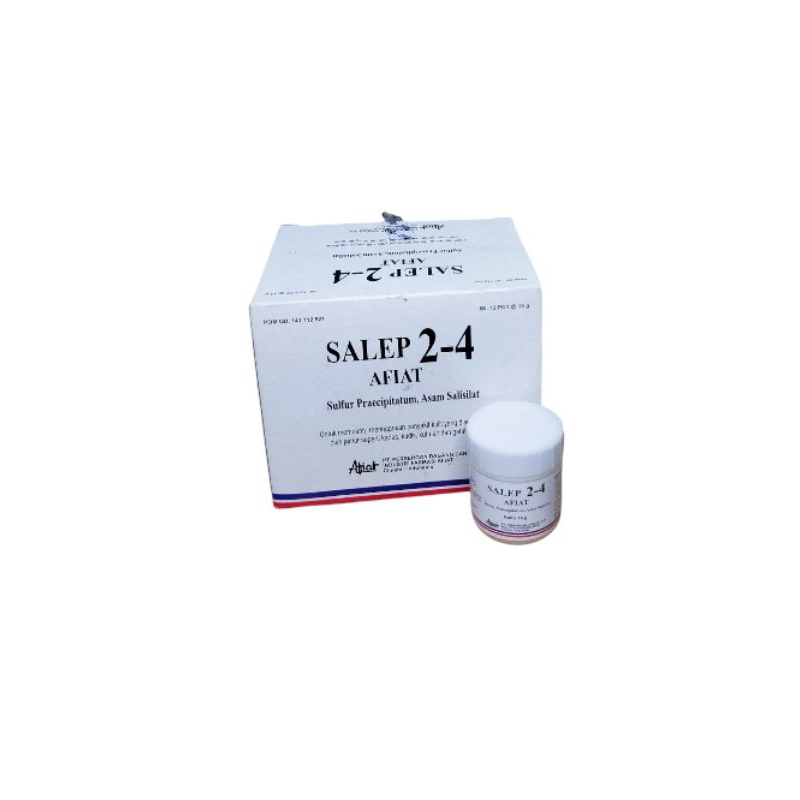 Jual Salep 2-4 Afiat 15gr | 30gr untuk penyakit kulit jamur,kudis,kutu ...
