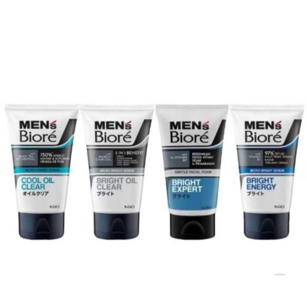 Jual BIORE MEN PENCUCI MUKA FACIAL FOAM 100 ML ALL VARIANT | Shopee Indonesia