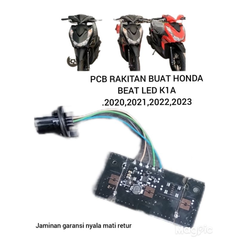 Jual pcb led rakitan buat honda beat led beat deluke beat streat 2020 ...
