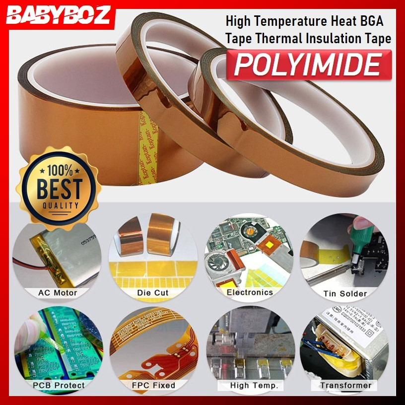 Jual Lakban Solatip Isolasi Perekat Tape Tahan Panas Heat Resistant ...