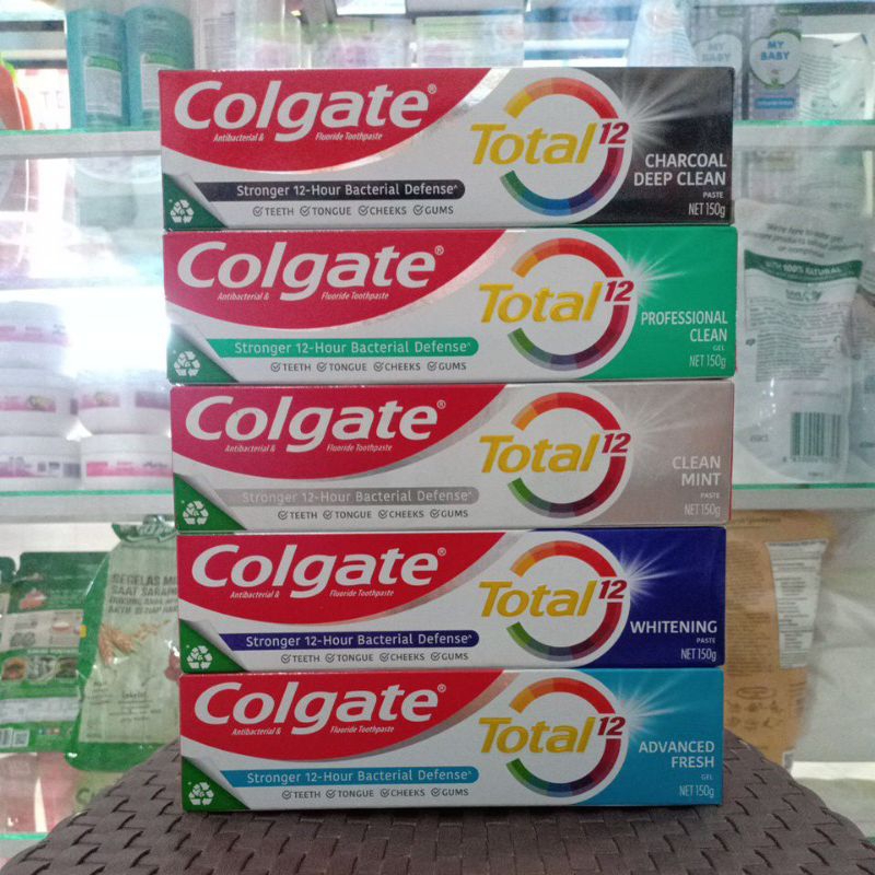 Jual Colgate Total 12 Pasta Gigi 150g | Shopee Indonesia