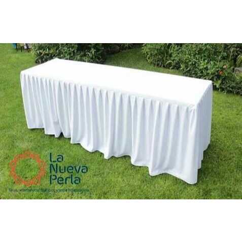 Jual rok meja rempel dekorasi meja plus taplak cover meja bergelombang ...