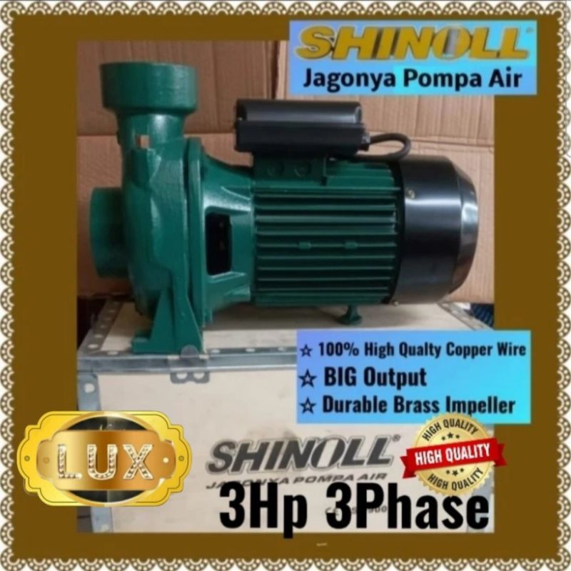 Jual Mesin pompa air Sentrifugal 3" SHINILL THF 6A 3Hp 3ph 380v centrifugal 3phase transfer ...
