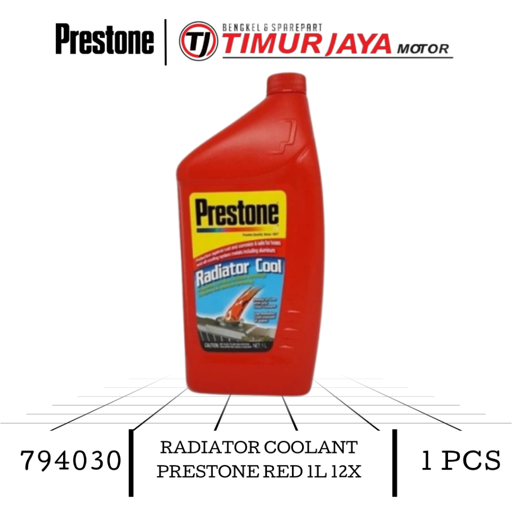 Jual RADIATOR COOLANT PRESTONE RED | Shopee Indonesia