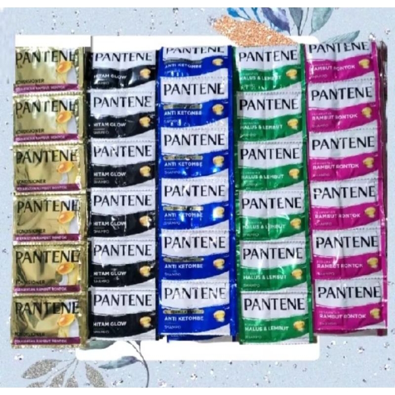 Jual Sampo Pantene semua varian isi 12 Sachet Perenceng (Original ...