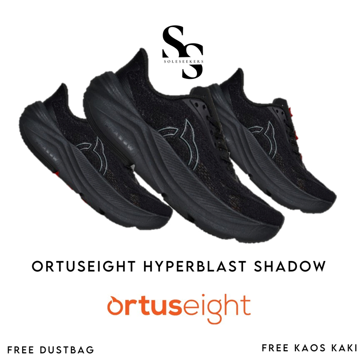Jual Sepatu Ortuseight Hyperblast Shadow Vanta Black Original Sepatu ...