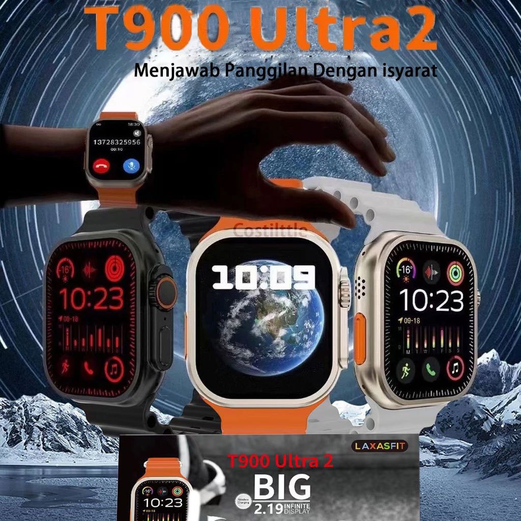 Jual 【COSTLITTLE】Garansi Upgrade T900 Ultra2/S10MAX/T800 PROMAX/WATCH 8 ...