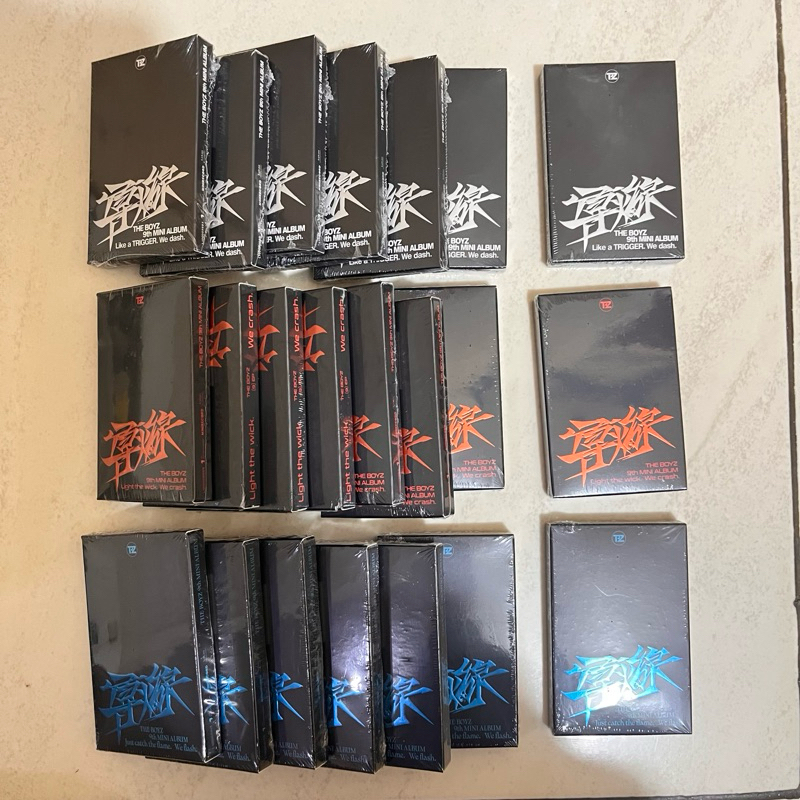 Jual platform album the boyz trigger sealed | Shopee Indonesia