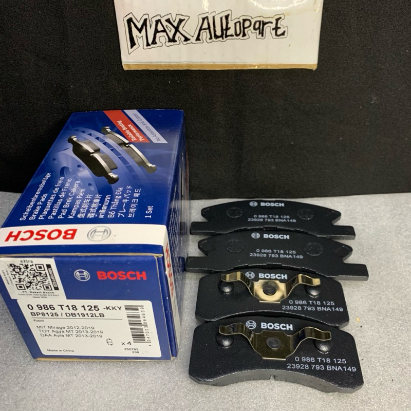 Jual KAMPAS REM DEPAN AGYA, AYLA (MANUAL) Brake disc pad | Shopee Indonesia