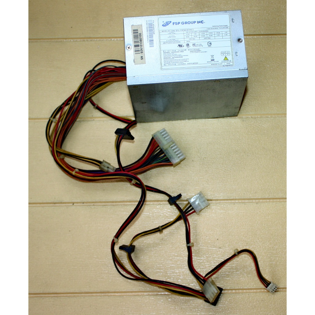 Jual PSU PURE FSP 300 WATT FSP FSP300-60THA BUILT UP NORMAL LANCAR JAYA ...