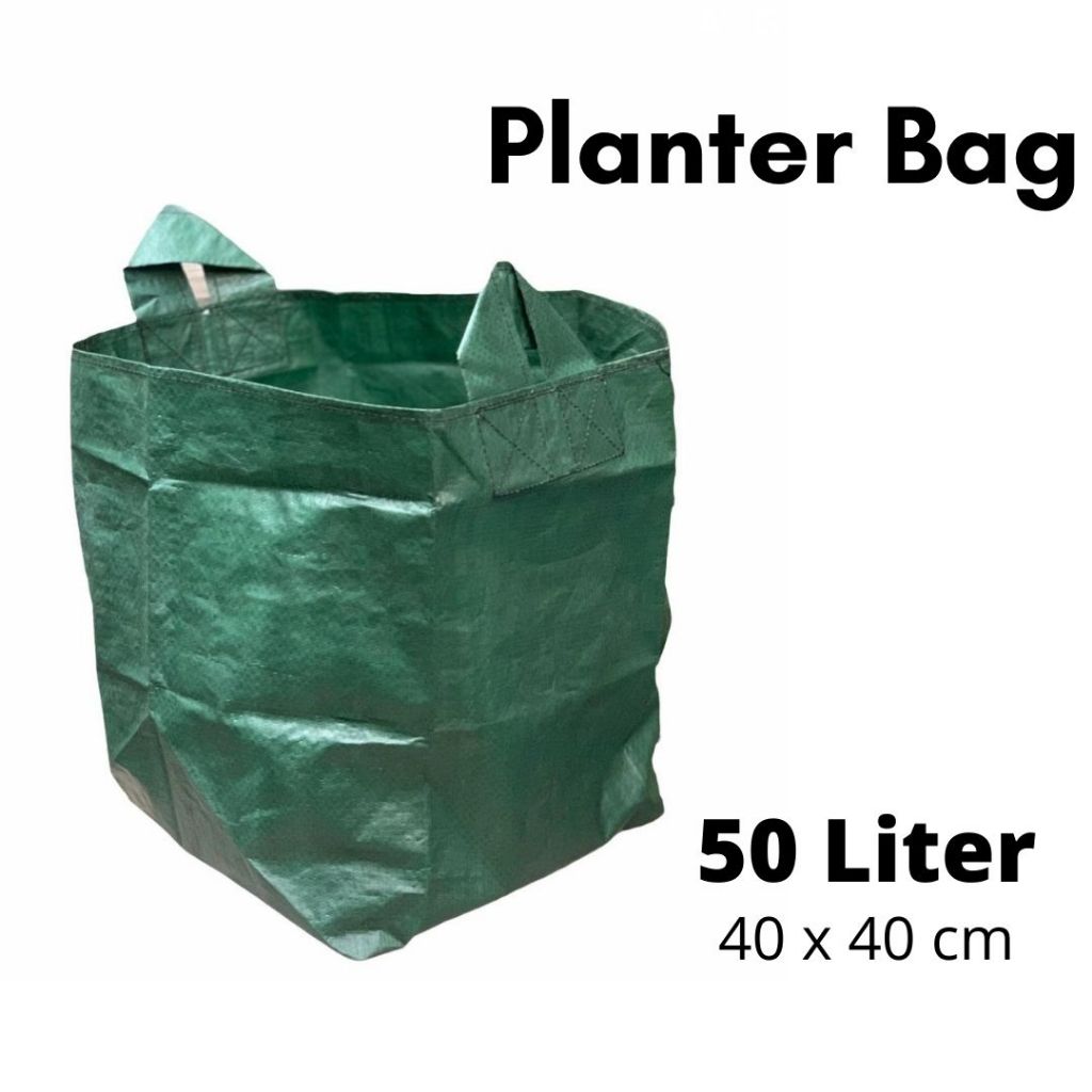 Jual Pot Bunga Besar 50 Liter 40 x 40 Cm Pot Tanaman Planter Bag Pot ...