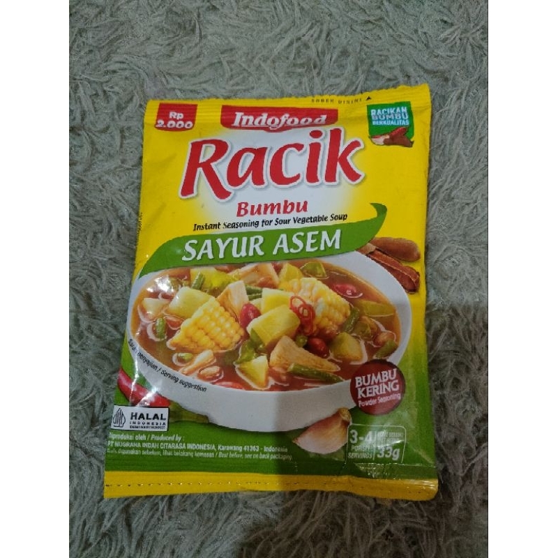 Jual Indofood Racik bumbu sayur asem | Shopee Indonesia