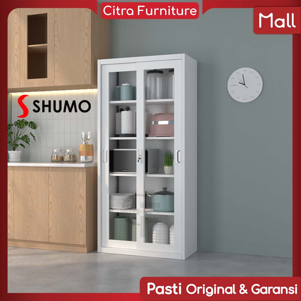 Jual Citra Furniture SHUMO ® Lemari Dapur Besi Serba guna | Rak Piring ...