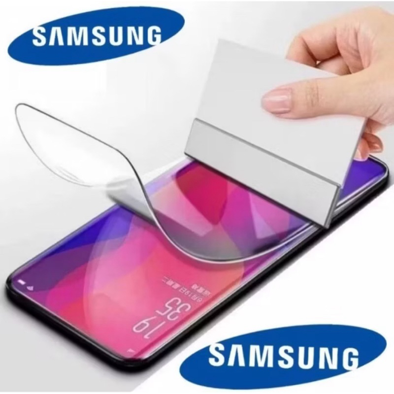 Jual Anti Gores Hydrogel Samsung Galaxy S21 S23 Ultra Plus FE Full Cover Depan Belakang Clear ...