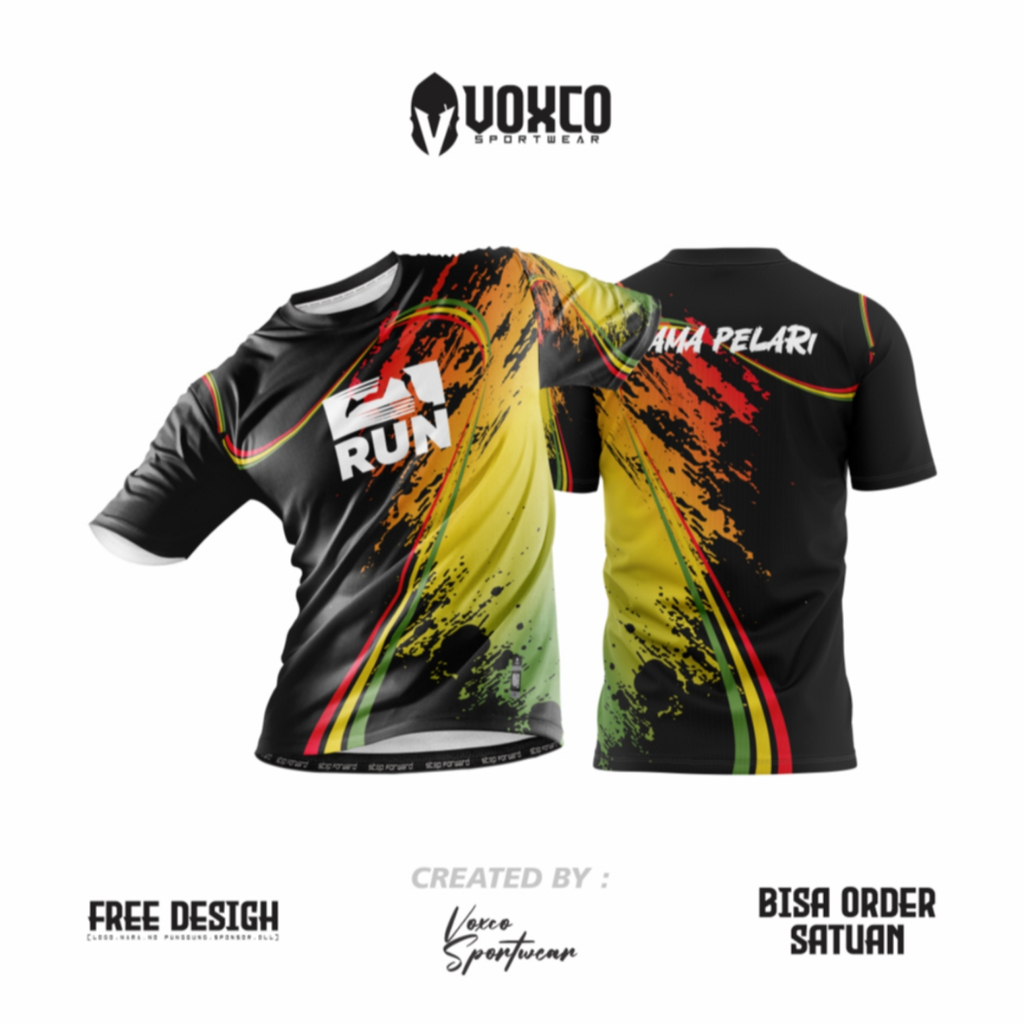 Jual JERSEY LARI/RUNNING FREE CUSTOM | Shopee Indonesia