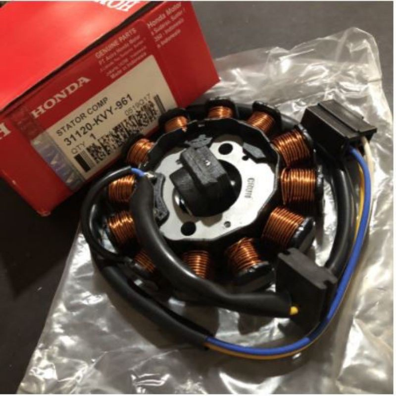 Jual Spull Stator Komplit Assy Honda Beat Karbu Scoopy Karbu | Shopee Indonesia