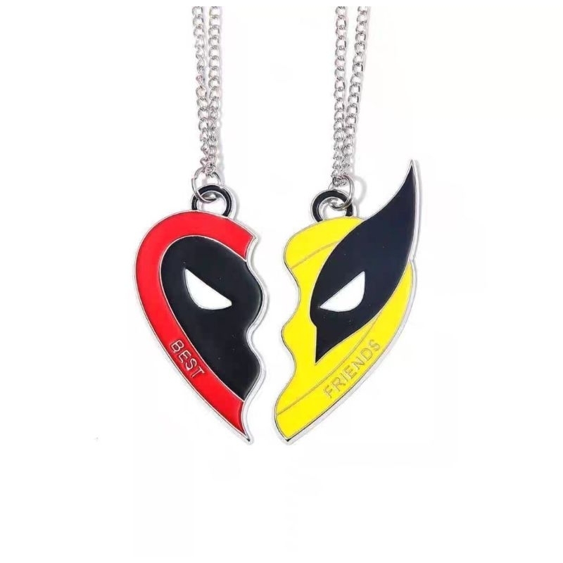 Jual Kalung deadpool wolverine marvel necklace sepasang 1 pasang ...