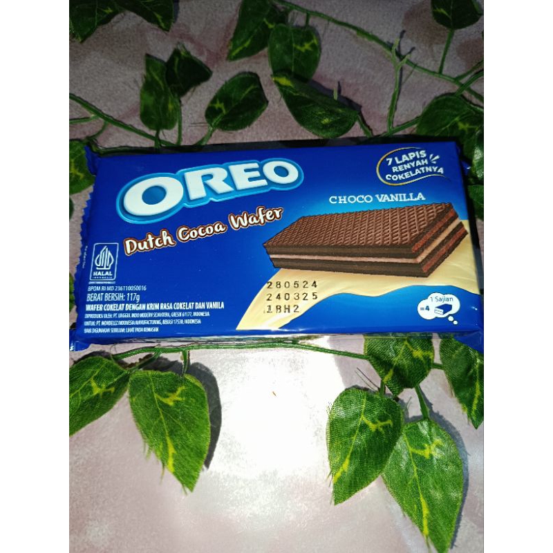 Jual WAFER OREO DUTCH COCOA WAFER 117g | Shopee Indonesia
