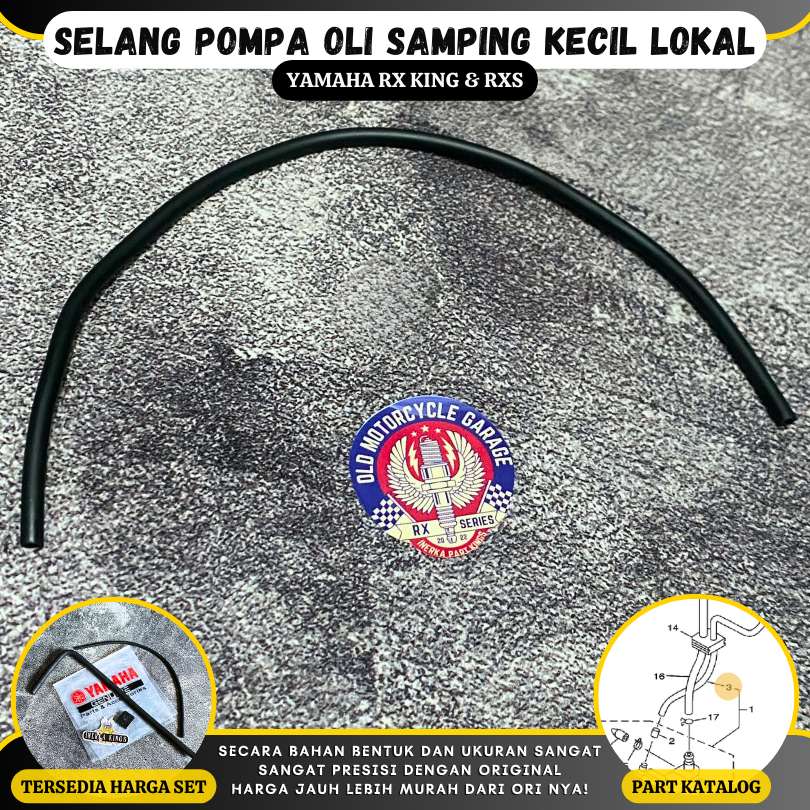 Jual Hose Selang Slang Pompa Oli Samping Olsam Oil Pump Kecil Motor ...