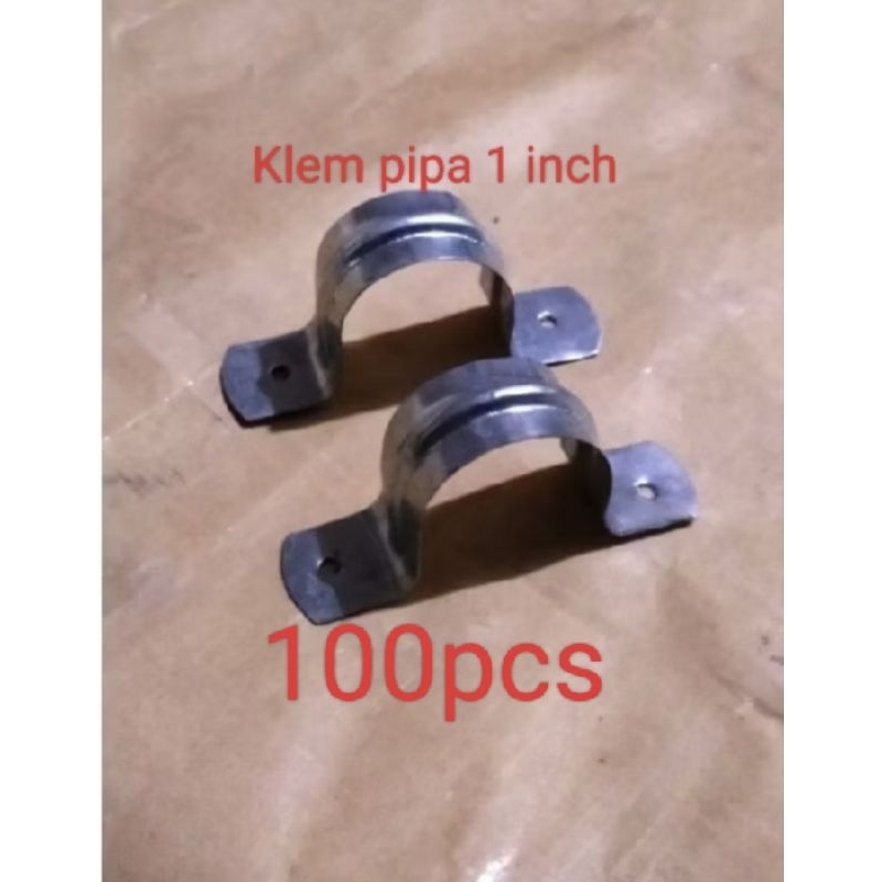 Jual 100pcs Klem Pipa Paralon 1 inch.. | Shopee Indonesia