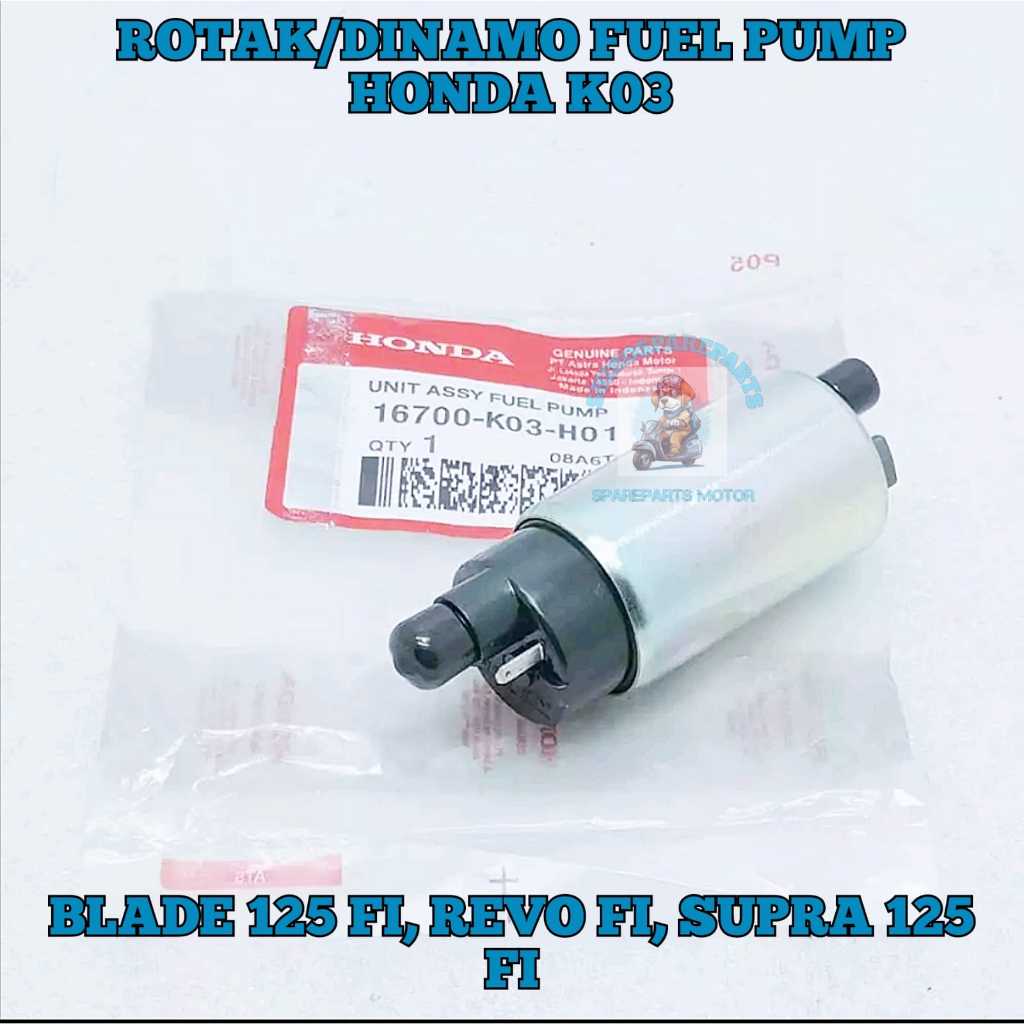 Jual ROTAK ASLI ORIGINAL HONDA AHM K03 UNTUK MOTOR Honda Revo X FI ...