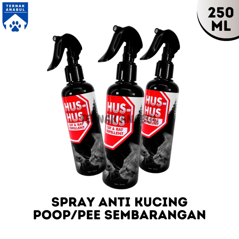 Jual HUS HUS - Spray Anti Kucing Buang Kotoran Pipis Poop Sembarangan Pengusir Tikus Anti Tikus ...