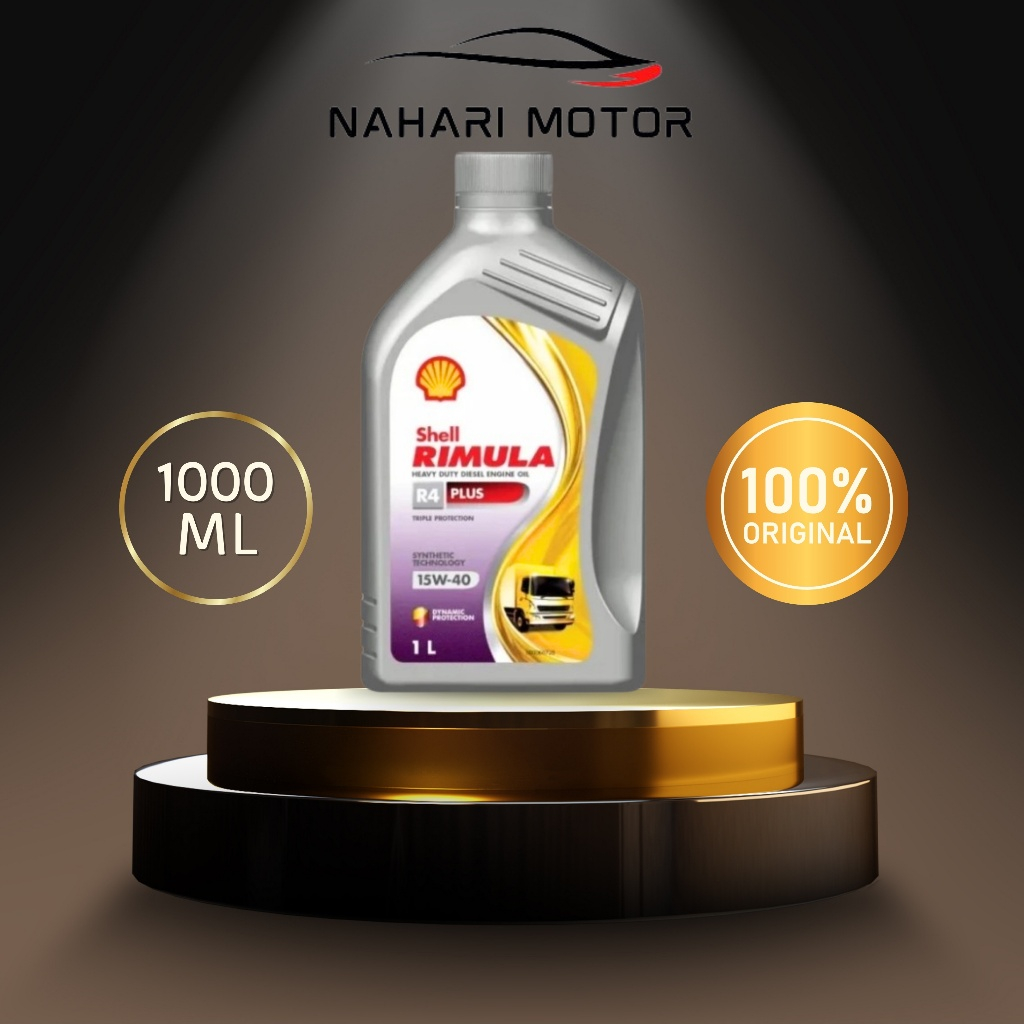 Jual Oli Motor Shell Rimula R4 PLUS 15W-40 1L | Shopee Indonesia