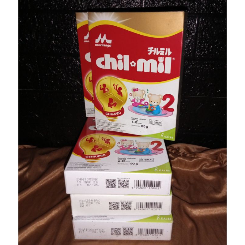Jual KARDUS BEKAS SUSU CHIL MIL Morinaga 190g 6-12 bulan | Shopee Indonesia