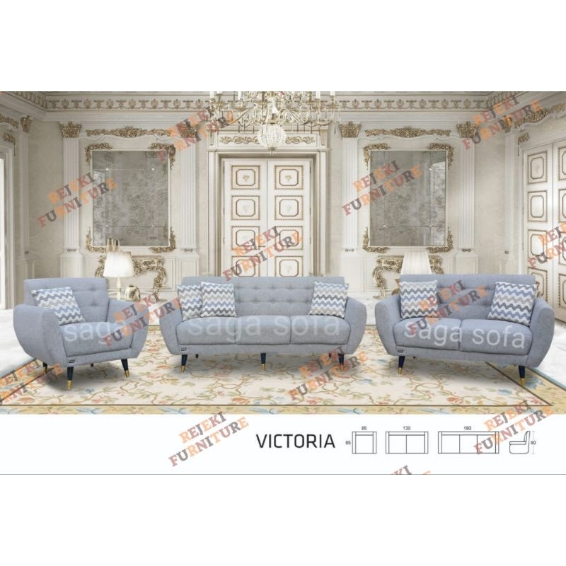 Jual Sofa set Saga Victoria 3+2+1 | Shopee Indonesia