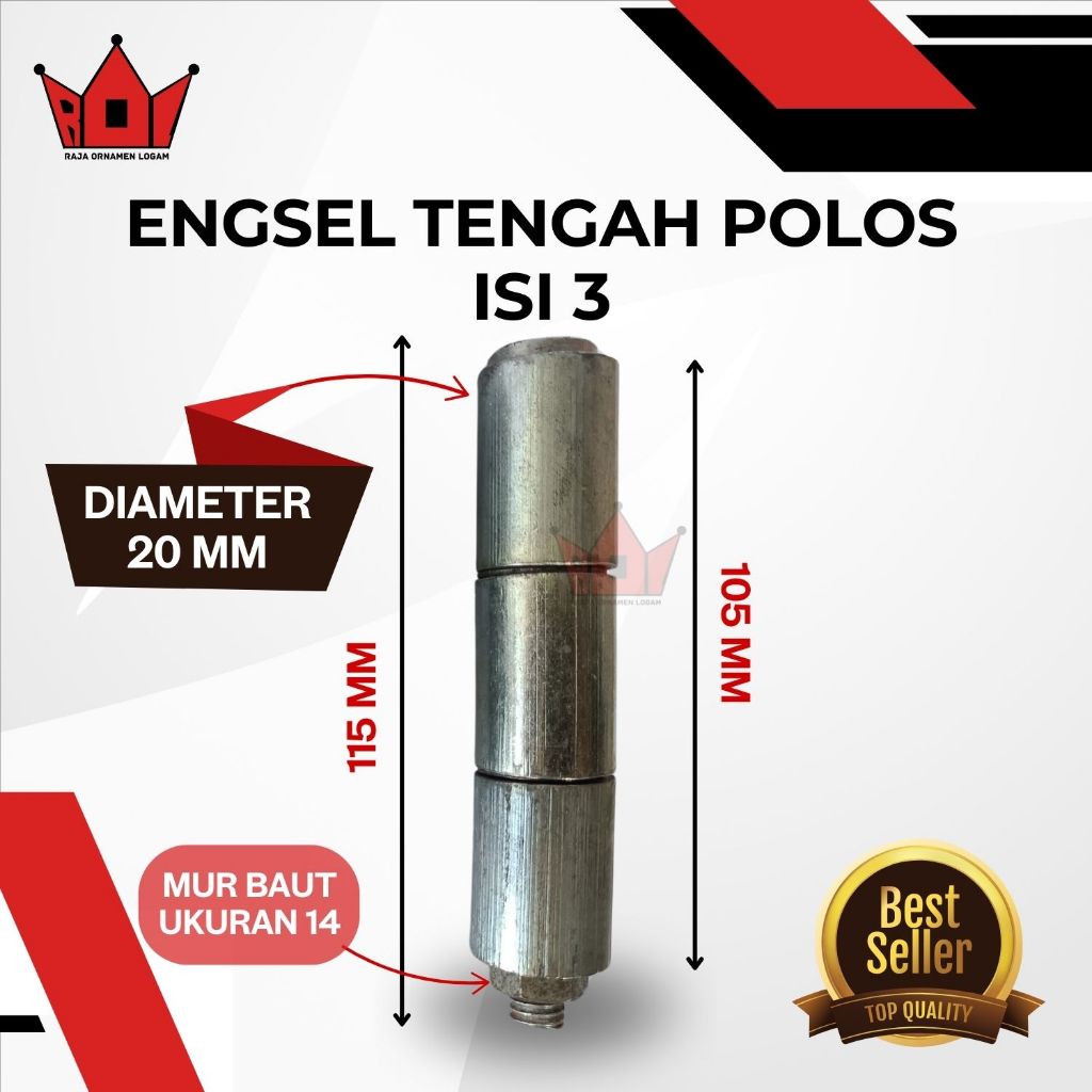 Jual Engsel tengah henderson bos isi 3 kulitas super | Shopee Indonesia