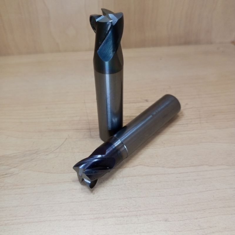 Jual ENDMILL CARBIDE 12MM 4flute Endmill 12 4f bekas bor fais 12 mm 4 ...