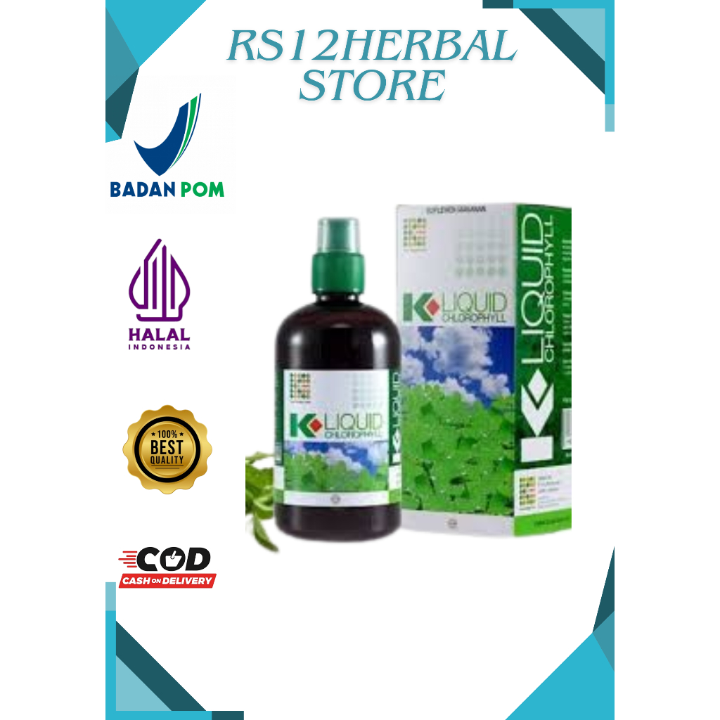 Jual K Liquid Chlorophyll Suplemen Makanan | Clorofil Minuman Detox ...