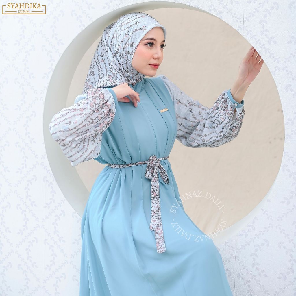 Jual ( FREE HIJAB ) - GAMIS CERUTY BABYDOLL PREMIUM ZASKIA BY SYAHNAZ ...