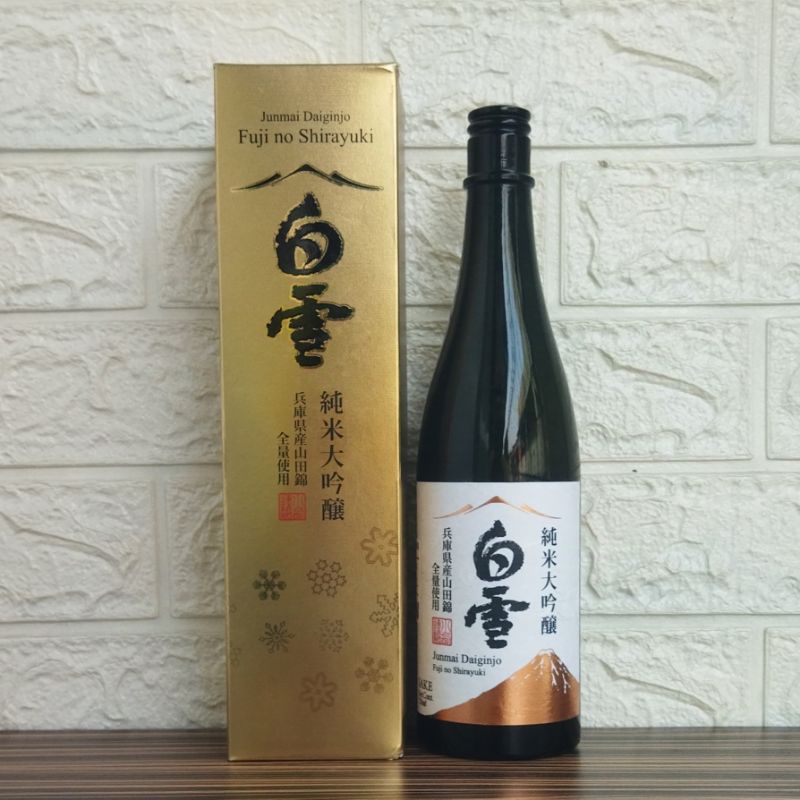 Jual Botol Kosong Sake Fuji No Shirayuki Junmai Daiginjo + Box 720ml ...