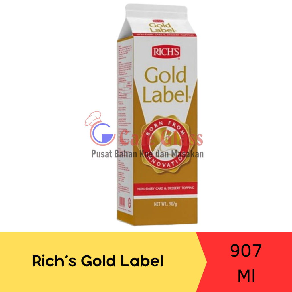 Jual Rich`s Gold Label Whipping Cream 907Ml | Shopee Indonesia