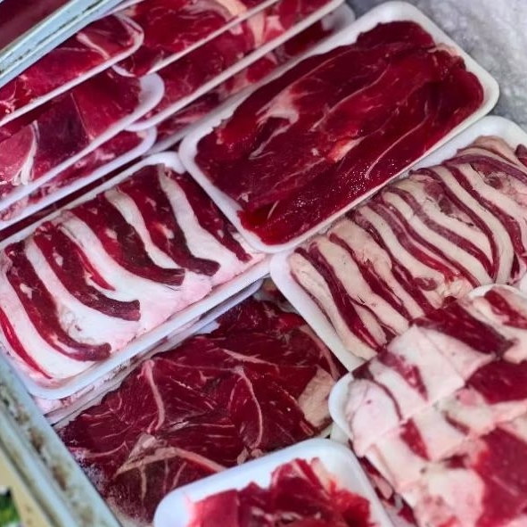 Jual Beef Slice Low Fat Shortplate Daging Sapi Tipis Shabu Suki 500 ...