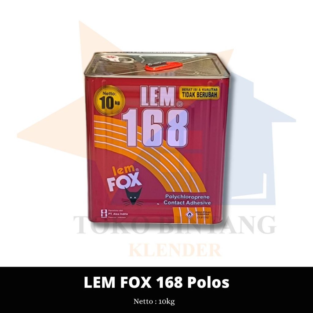 Jual Lem Fox 168 Polos Blek 10kg | Shopee Indonesia